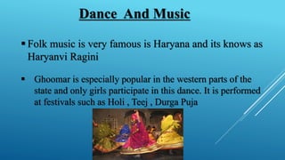 Presentation on Haryana | PPTX