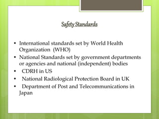 Presentation on health hazards by em waves | PPTX