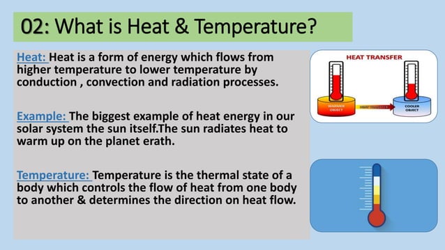 Presentation on heat and temperature | PPTX