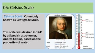 Presentation on heat and temperature | PPTX