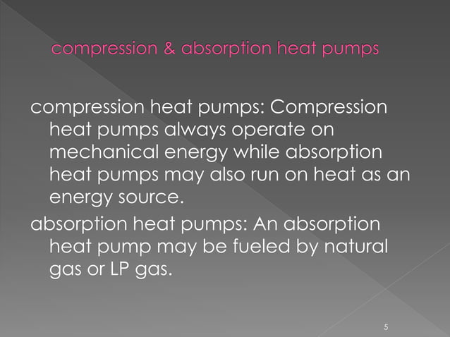 Presentation on Heat pump and its Function. | PPTX | Home Appliances ...