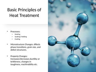 Presentation on Heat Treatment of Metals | PPTX