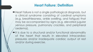 Heart failure and it’s update management .pptx