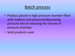 Presentation on high pressure processing.pptx