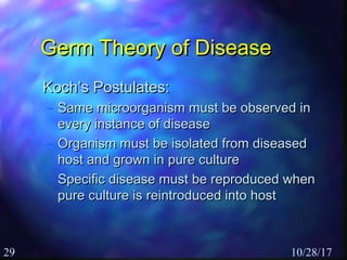 Presentation on history of microbiology.siam (ppt file) | PPT