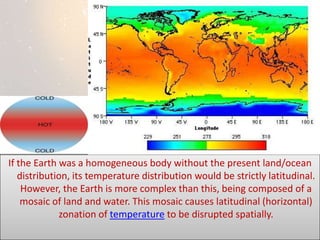 Presentation on horizontal differences of Temperature | PPTX