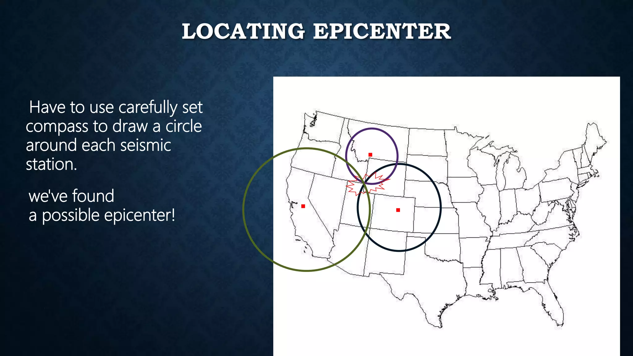 Presentation on how to locate epicenter of an earthquake | PPTX