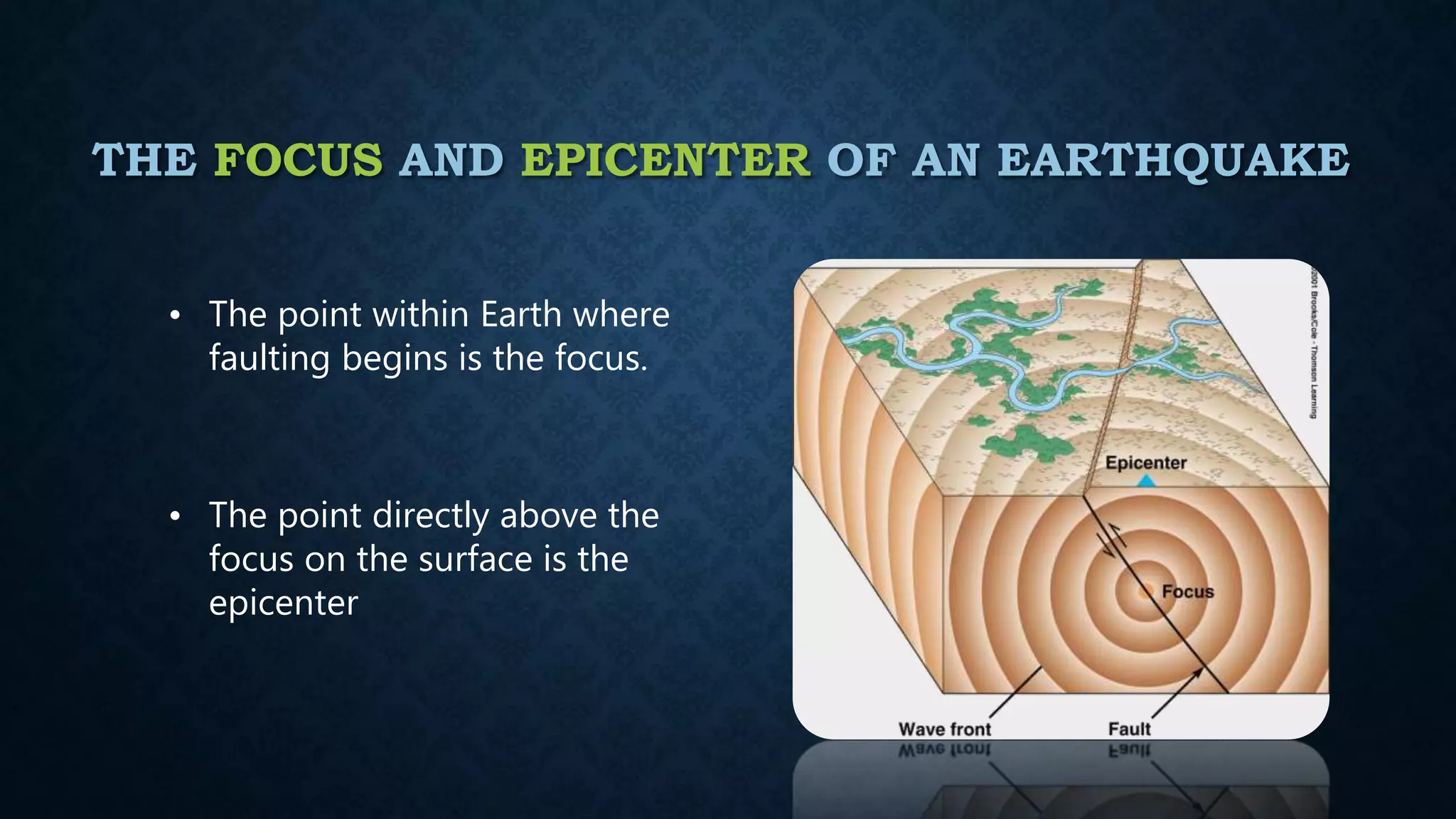 Presentation on how to locate epicenter of an earthquake | PPTX