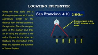 Presentation on how to locate epicenter of an earthquake | PPTX