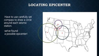 Presentation on how to locate epicenter of an earthquake | PPTX
