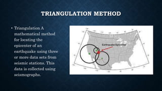 Earthquake Triangulation