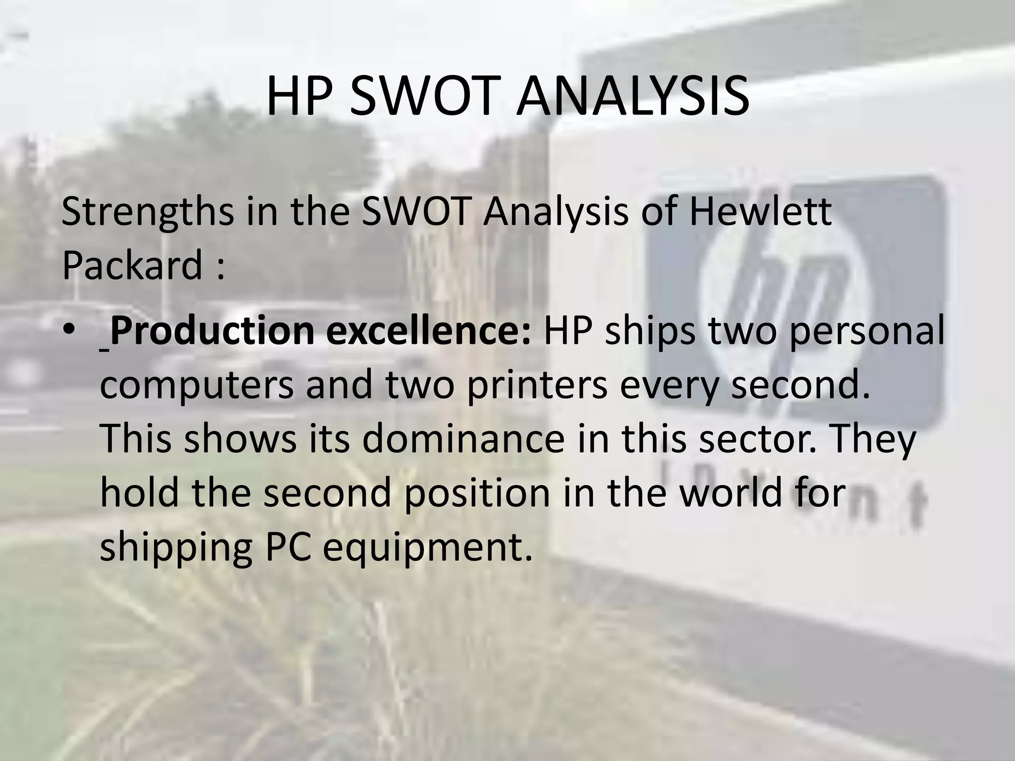 Presentation on HP company | PPTX
