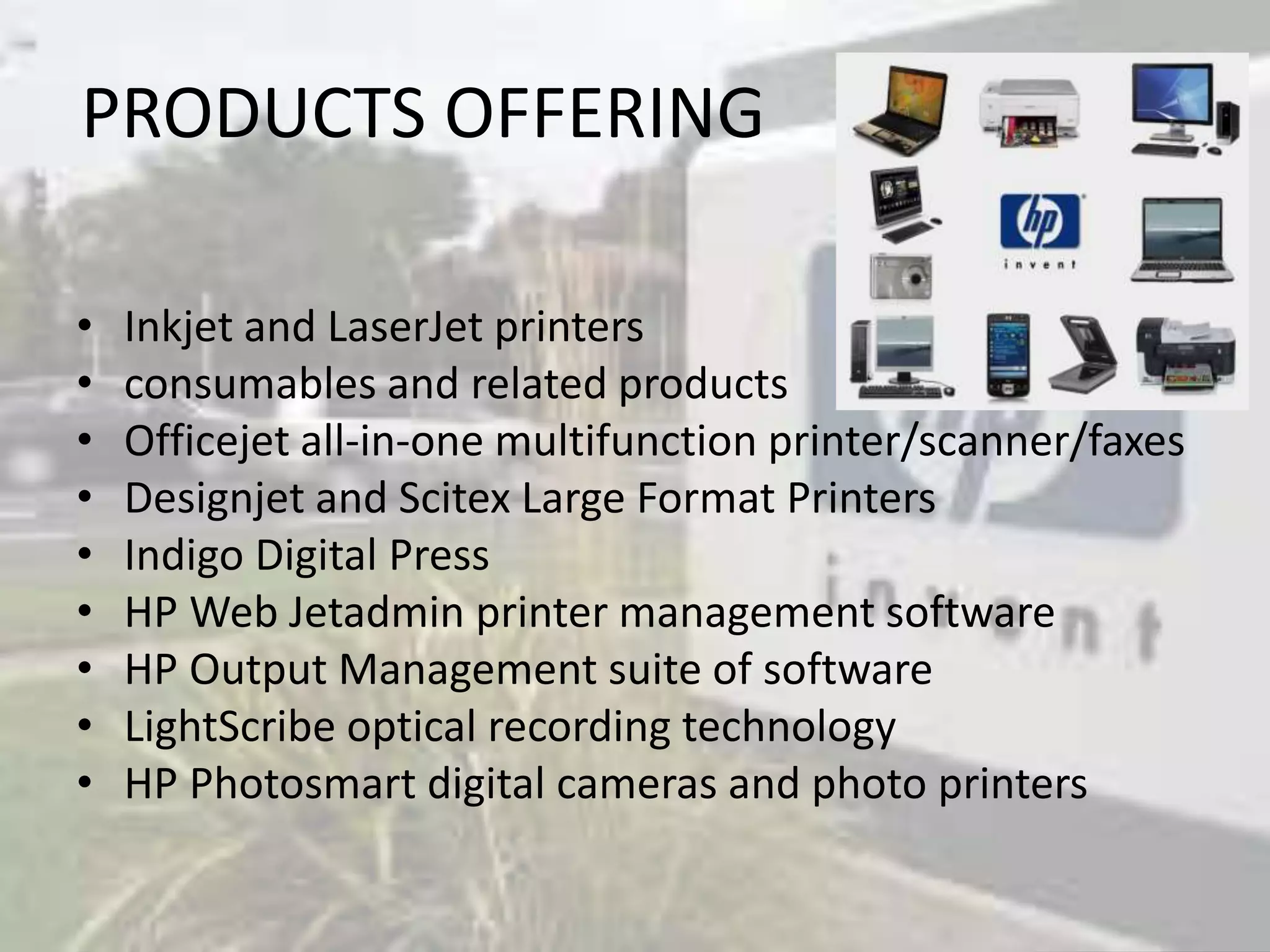 Presentation on HP company | PPTX