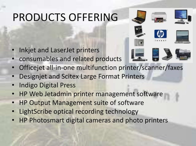 Presentation on HP company | PPTX