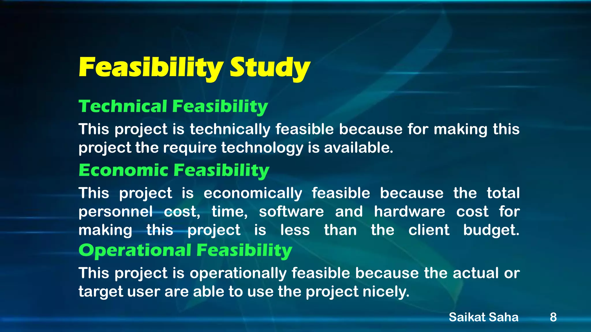 Presentation on House Rent Management System | PDF