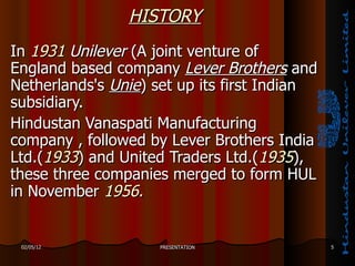 Presentation on hul(v s g) | PPT