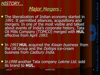 Presentation on hul(v s g) | PPT