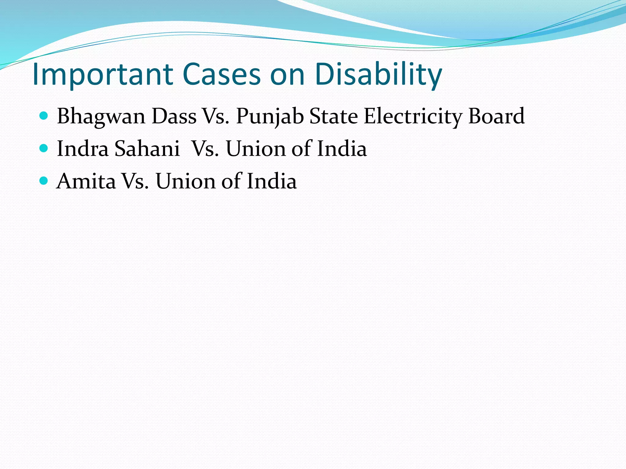 Presentation on human rights for disabled person | PPTX