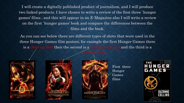 Presentation on hunger games | PPT