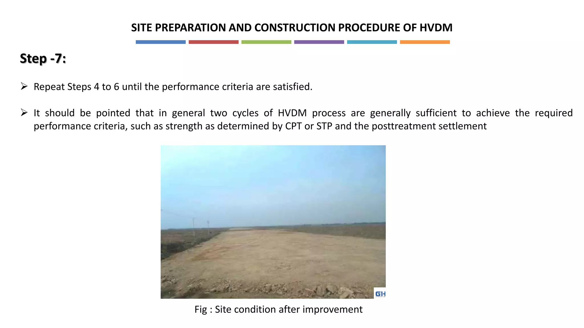 Overview of High Vacuum Densification Method (HVDM) for soft soils Improvement | PPTX