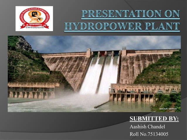 Presentation on hydropower plant | PPTX
