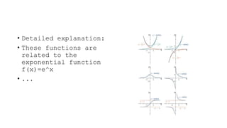 Presentation on Hyperbolic Function Graphs & Derivatives & Integrals.pptx