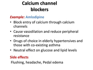 Presentation on hypertension | PPTX
