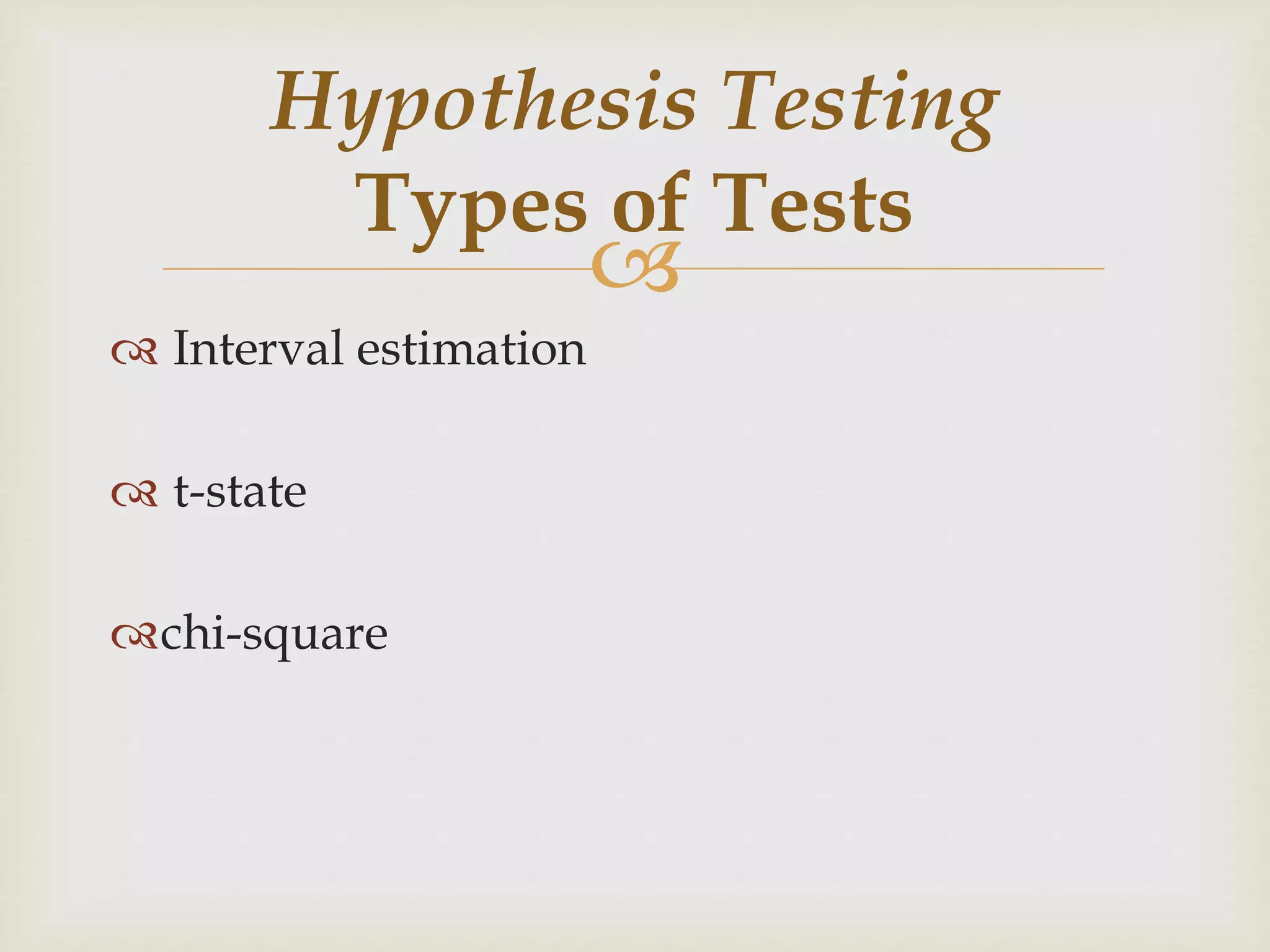 Types of Hypothesis-Advance Research Methodology | PPTX