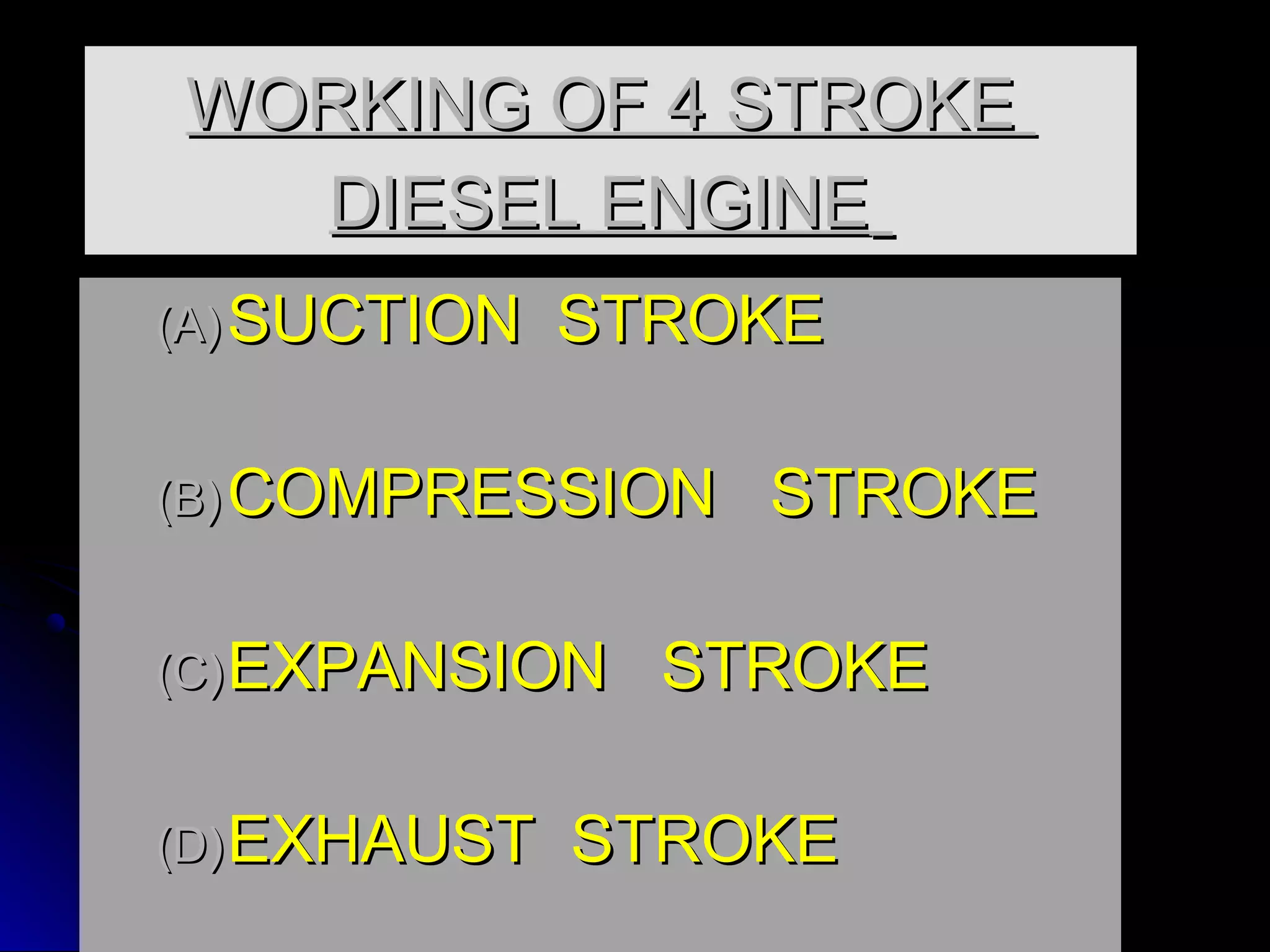 Presentation on ic engine | PPT