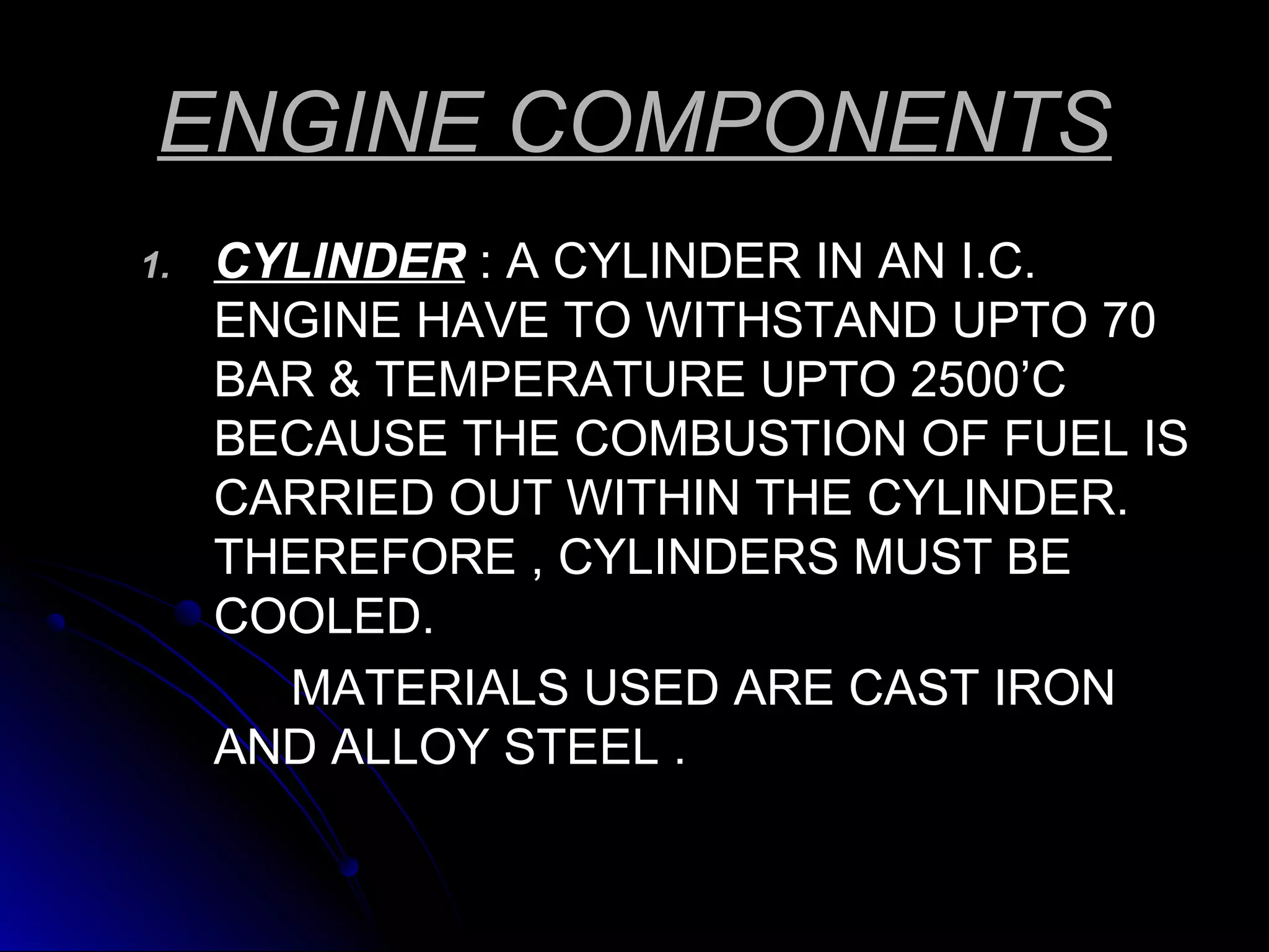 Presentation on ic engine | PPT