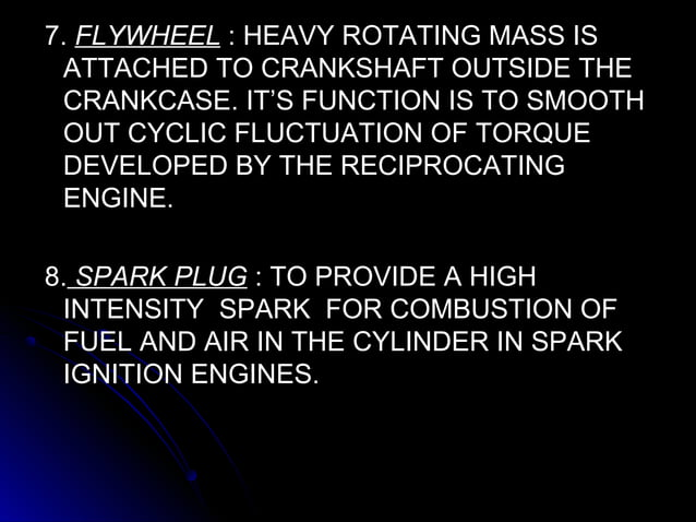 Presentation on ic engine | PPT