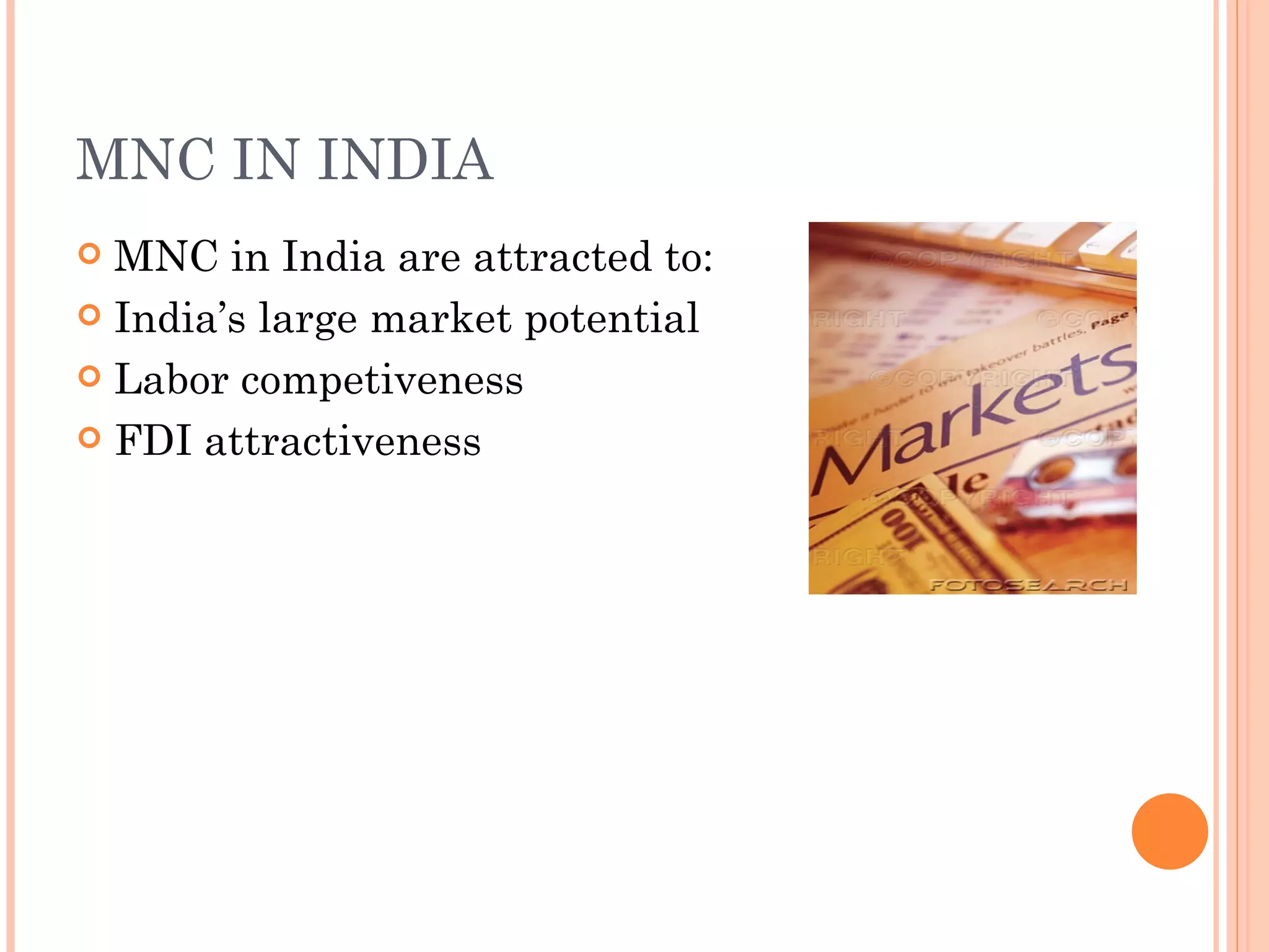 Presentation on mnc | PPT