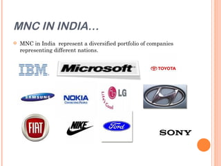 Presentation on mnc | PPT