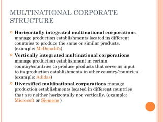 Presentation on mnc | PPT
