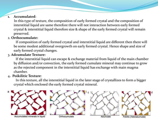 Presentation on igneous texture.pptx | Chemistry | Science