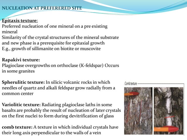 Presentation on igneous texture.pptx | Chemistry | Science