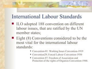 Presentation On Ilo Convention | PPT