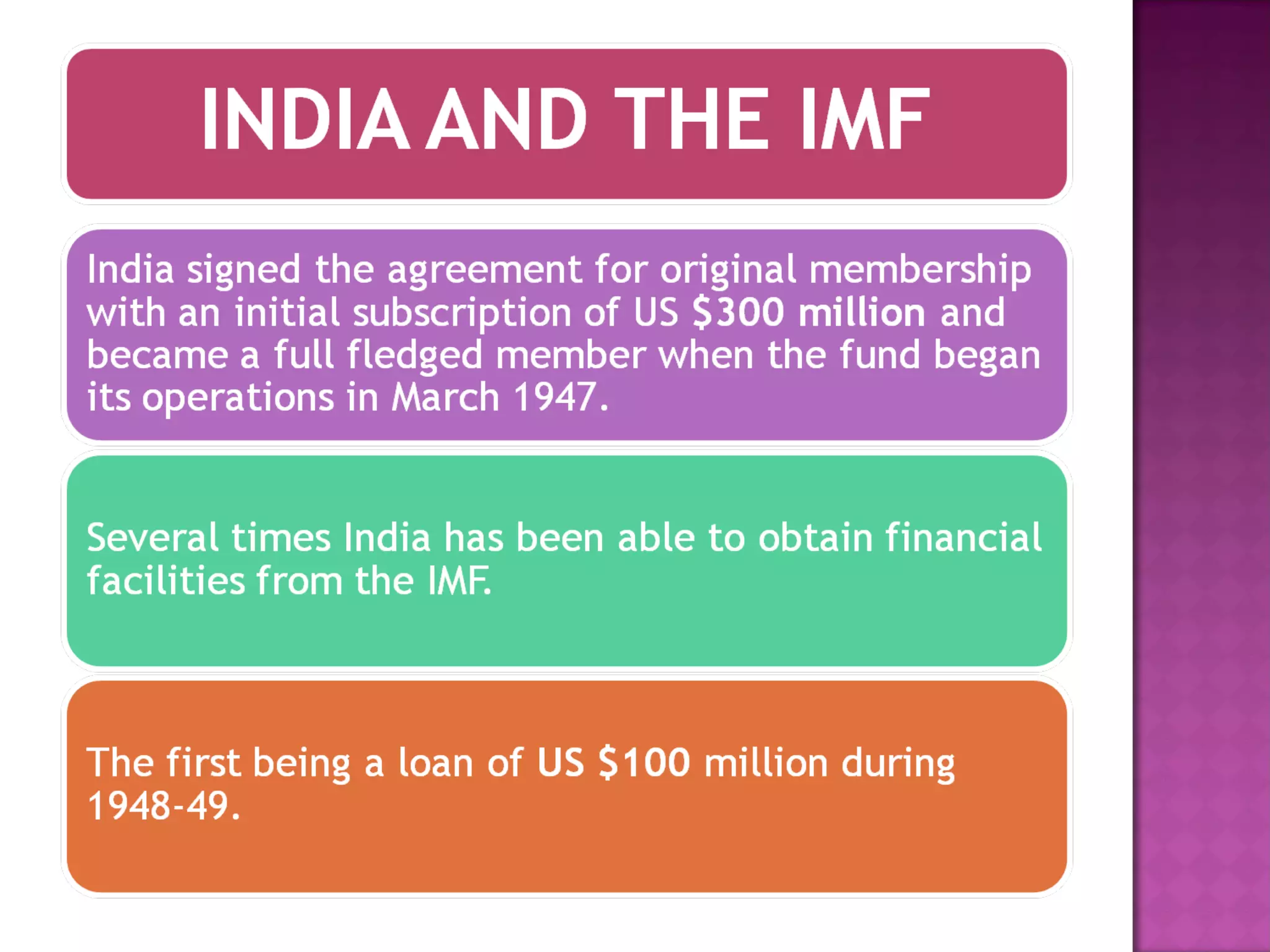 Presentation On Imf | PPT | Currencies | Economy