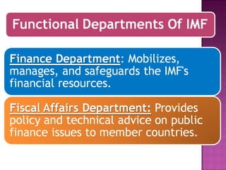 Presentation On Imf | PPT