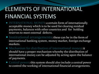 Presentation on imf | PPTX
