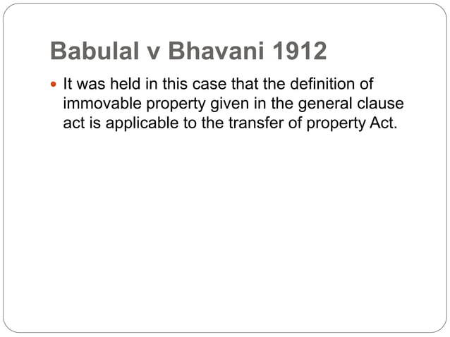 MEANING & CONCEPT OF immovable property | PPTX | Land and Farms | Real ...