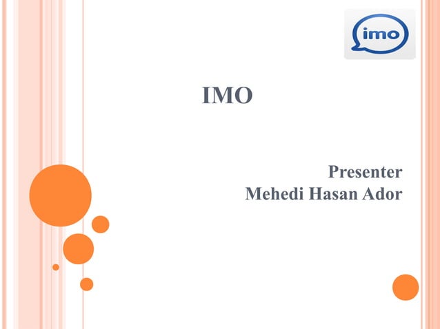 Presentation on IMO by Mehedi Hasan Ador | PPT