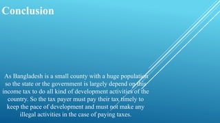 Presentation on income tax | PPT