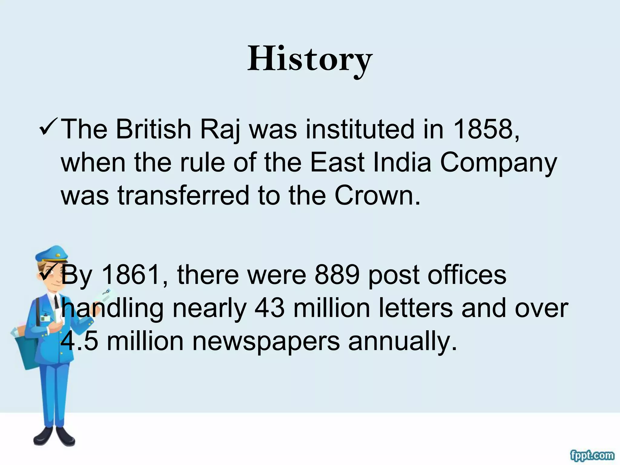 Presentation on indian postal system | PDF