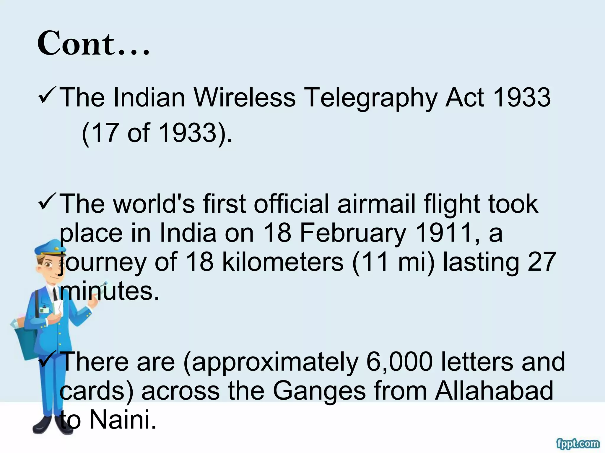 Presentation on indian postal system | PDF