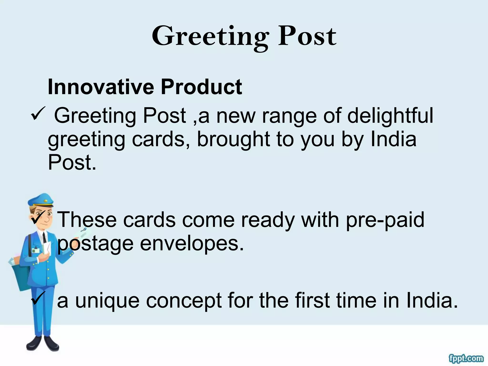 Presentation on indian postal system | PDF