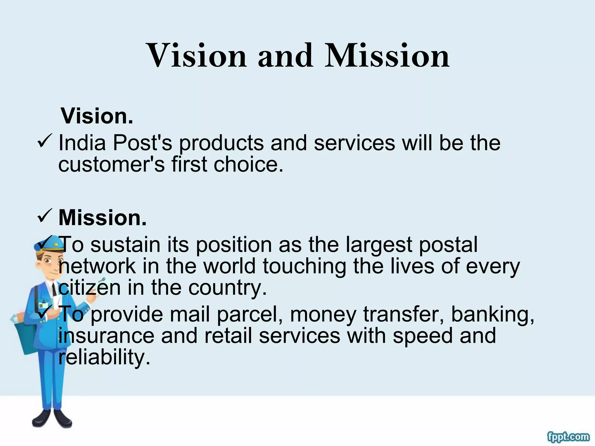 Presentation on indian postal system | PDF