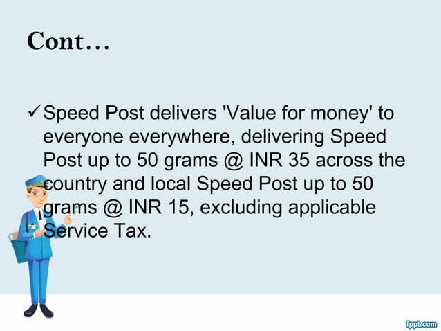 Presentation on indian postal system | PDF | Business | Business and ...