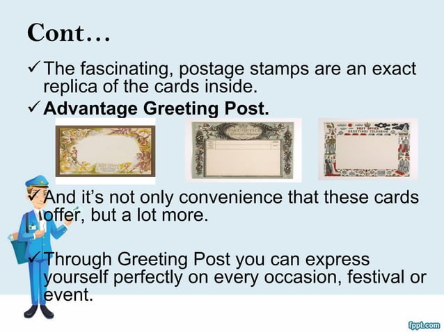 Presentation on indian postal system | PDF | Business | Business and ...