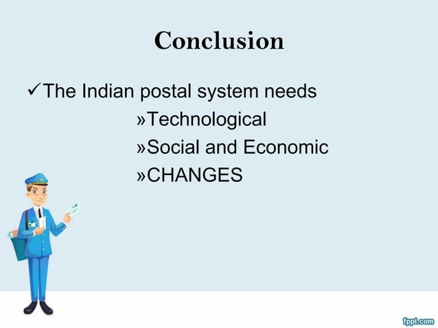 Presentation on indian postal system | PDF | Business | Business and ...